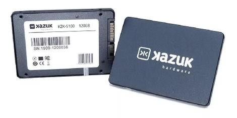Ssd -Kazuk- S100 2.5 120gb Sata3 Notebook Pc 3 Anos Garantia - HD SSD ...