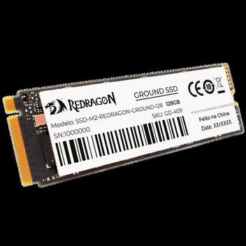 SSD Redragon 128GB Ground NVMe PCIE 3.0 GD-409 M.2 - HD SSD - Magazine ...