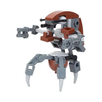 Star Wars MOC Droideka Mini Spider Crab Robot Sniper Modelo Blocos De ...