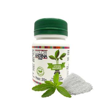 Stevia Natural 20g Color Andina - Color andina food - Stevia Natus ...