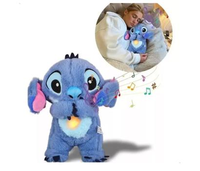 Stitch Que Respira E Alivia A Ansiedade Com Som Luz Pelúcia - BBLK ...