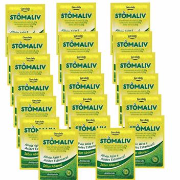 Stomaliv Antiácido Abacaxi Pó 1 Envelope 5g - 10Un - Geolab - Sal de ...