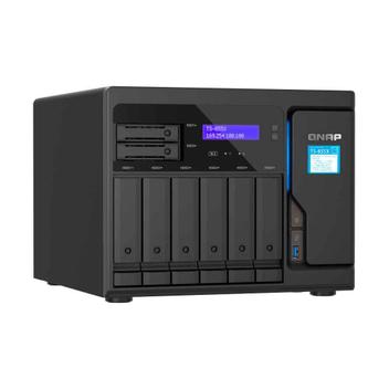 Storage Nas Qnap 6 Baias Intel Atom C5128 8 Core, 2.8ghz, 8gb, 2x 2.5 ...
