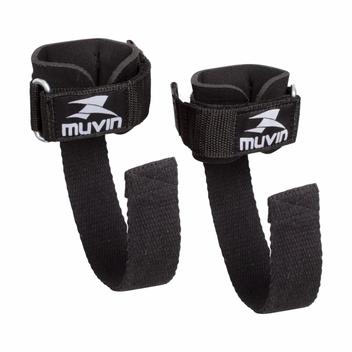 Strap de Musculação com Munhequeira Muvin Com Fecho de Contato ...