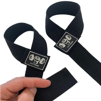 Strap Musculação Para Academia Preto - Contém 1 Par - FITNESS - Strap ...