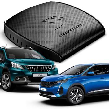 Streaming Box Light 3gb 32gb Armazenamento Carros Peugeot Interface Usb ...