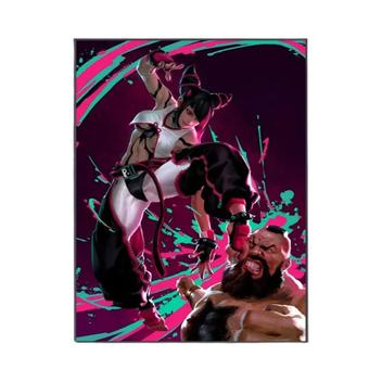 Street Fighter J-Juri Game HD Poster Para Casa, Sala, Bar, Café ...