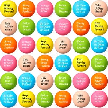 Stress Balls Aoriher Motivational Quotes Foam 60 unidades - Gelo ...