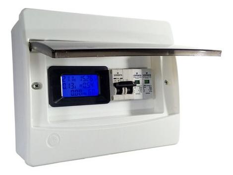 String Box Solar Ca 16a Para Microinversor Com Medidor Kwh - SunProp ...