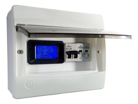String Box Solar Ca 20a Para Microinversor Com Medidor Kwh - SunProp ...