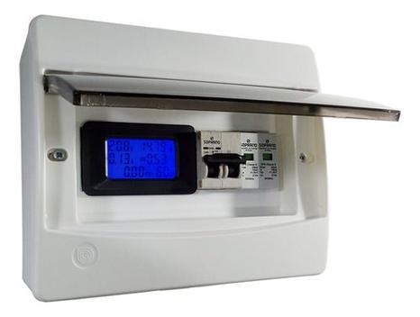 String Box Solar Ca 40a Para Microinversor Com Medidor Kwh - SunProp ...