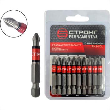Strong Bits Phillips Ctp N.1 X 50Mm C/10 - Jogo de Bits - Magazine Luiza