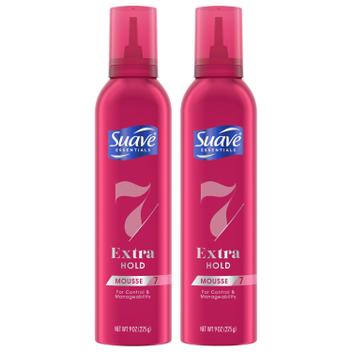 Styling Mousse Suave Extra Hold 7 Shaping para todos os tipos de cabelo ...