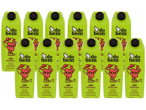 Suco Do Bem Caju Caixa 1L 12 Unidades Caixa - Suco - Magazine Luiza