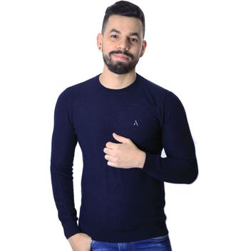 Suéter Agricio Masculino Azul - Suéter Masculino - Magazine Luiza