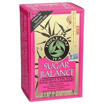 Sugar Balance Women's Tnic Tea 20 Sacos por Chá de Folha Tripla ...