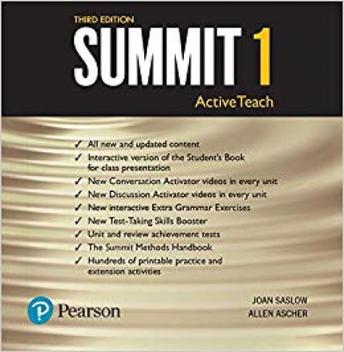 Summit 3Ed Active Teach Level 1 - PEARSON - Livros de Educação ...