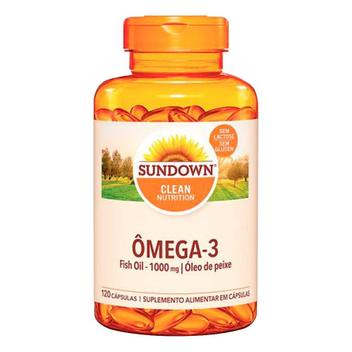 Sundown Ômega 3 1000mg 120 Cápsulas - Nestlé - Ômega 3 / Óleo de Peixe ...
