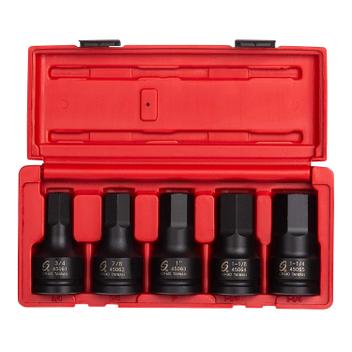 Sunex 4506, 3/4 polegadas Drive Impact Hex Driver Set, 5-Pieces, SAE, 3 ...