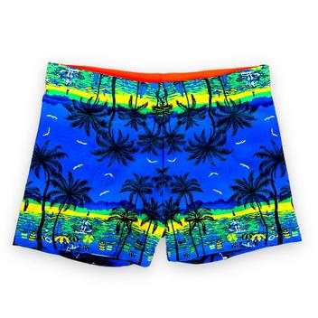 Sunga Box Sungão Boxe Coqueiro Tropical Masculina Moda Praia - Anj ...