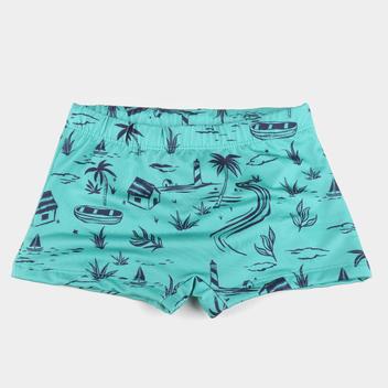 Sunga Boxer Infantil Hering Kids Proteção UV 50+-C07D - Sunga Infantil ...