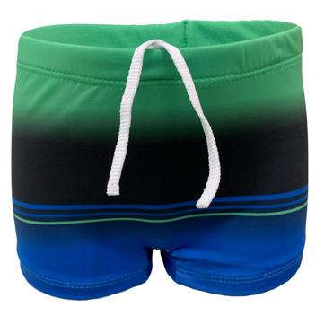 Sunga Boxer Infantil Juvenil Degrade Listrado Proteção Solar Uv Praia ...