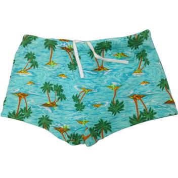 Sunga Infantil Natação Ilha Praia Coqueiro Mar Proteção Uv Piscina ...