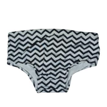 Sunga Larga - Zig zag preto e branco - Banho Maria - Sunga - Magazine Luiza