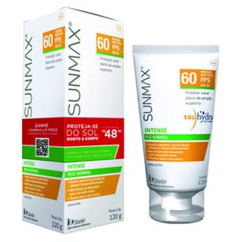 Sunmax Intense Fps 60 120 Gramas - Protetor Solar - Magazine Luiza