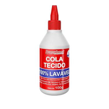 Super Cola Artesanato Cola Tecido 100G Vermelha - Permabond ...