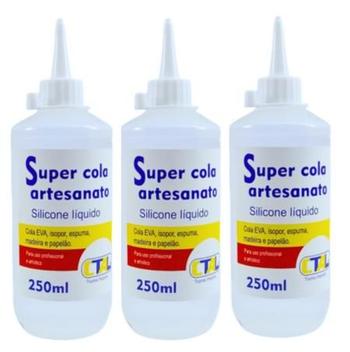 Super Cola De Silicone Líquido - 250ml - Mm Biju - IMPORTAÇÃO PRÓPRIA ...