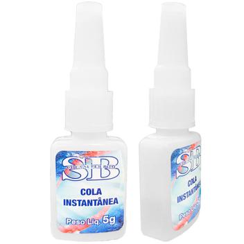 Super Cola Para Madeiras Metal Porcelanato Vidros Papel 5 Gramas ...