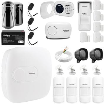 Super Kit Alarme Intelbras Completo Para Instalar pelo App - Sensor de ...