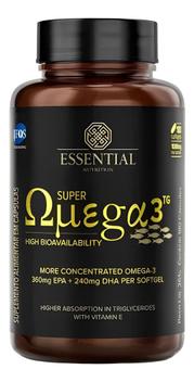 Super Ômega 3TG- 180 cápsulas- Essential Nutrition - jsstore - Ômega 3 ...