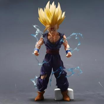Super Saiyan 2 Son Gohan Dragon Ball Z 24cm Action Figure Anime Toy ...