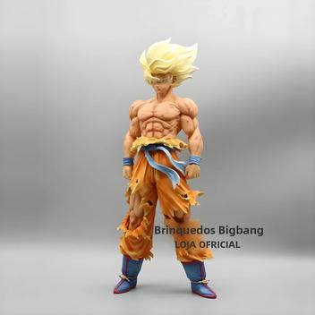 Super Saiyan Son Goku 30cm Dragon Ball Z Anime Action Figure PVC Modelo ...