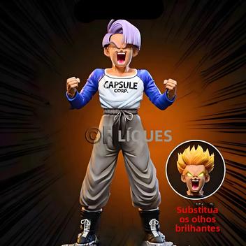 Super Saiyan Trunks Dragon Ball Z Anime PVC Action Figure Substituição ...