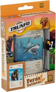 Super Trunfo - Feras Extintas - Grow - Jogos de Cartas - Magazine Luiza