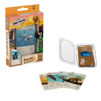 Super Trunfo Feras Extintas Grow - Outros Jogos - Magazine Luiza