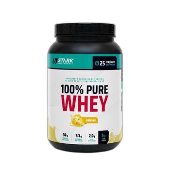 Suplemento 100% Pure Whey - Banana (1Kg) - Stark - Massa Muscular ...