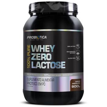 Suplemento 100% Pure Whey Probiótica Chocolate 900G - Probiotica - Whey ...