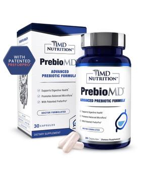 Suplemento 1MD Nutrition PrebioMD Prebiotic com PreforPro - Fibras ...