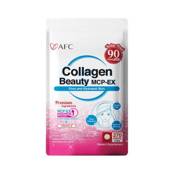 Suplemento AFC Japan Collagen Beauty MCP-EX - Com Colágeno Marinho ...