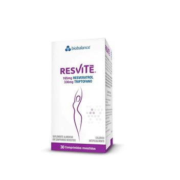 Suplemento Alimentar Biobalance Resvite 30 Comprimidos Revestidos ...