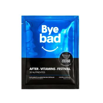 Suplemento Alimentar Bye Bad Pós Festa Recovery Pack 4 Cápsulas ...