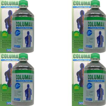Suplemento Alimentar Columax Natural Frasco 500ml Kit 4 Unidades ...