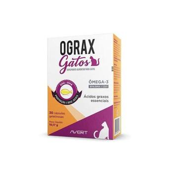 Suplemento Alimentar Completo Ograx Gatos com 30 Cápsulas - VETINIL ...