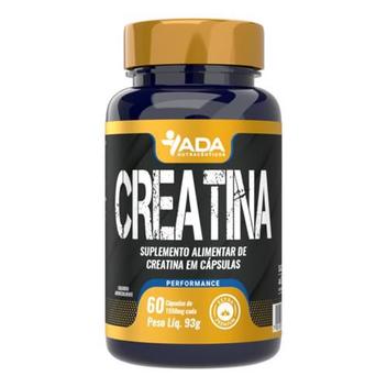 Suplemento Alimentar Creatina 1100mg Ada - 60 Cápsulas - ADA ...