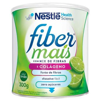 Suplemento Alimentar FiberMais Colágeno Mix de Fibras Sabor Limão 300g ...