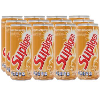 Suplemento Alimentar Líquido Supligen Peanut - Pacote com 12 Unidades ...